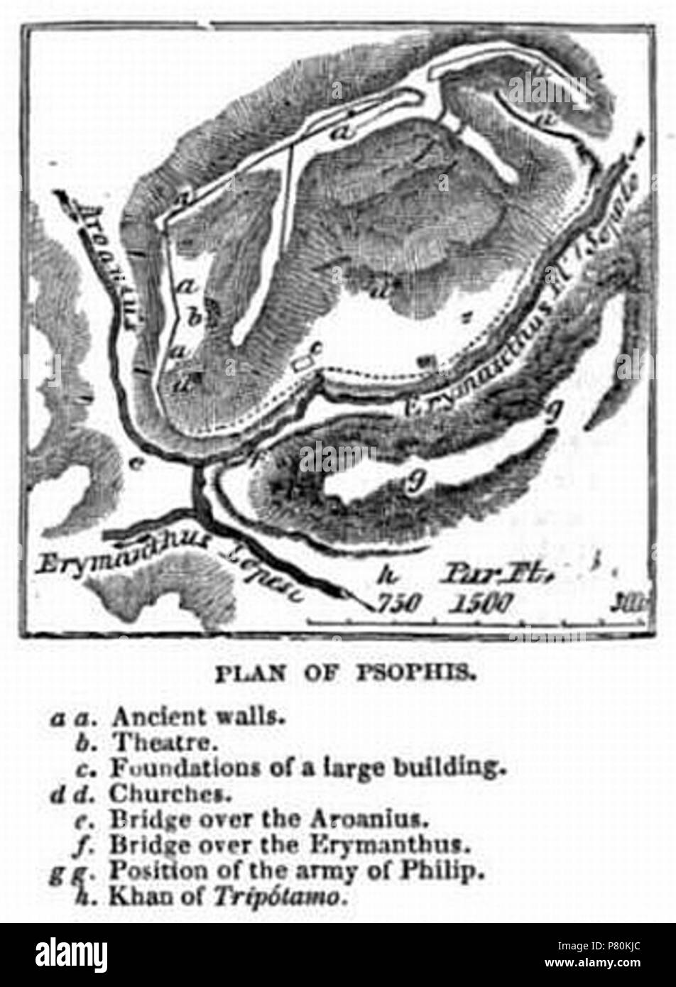 Arcadia map hi-res stock photography and images - Alamy