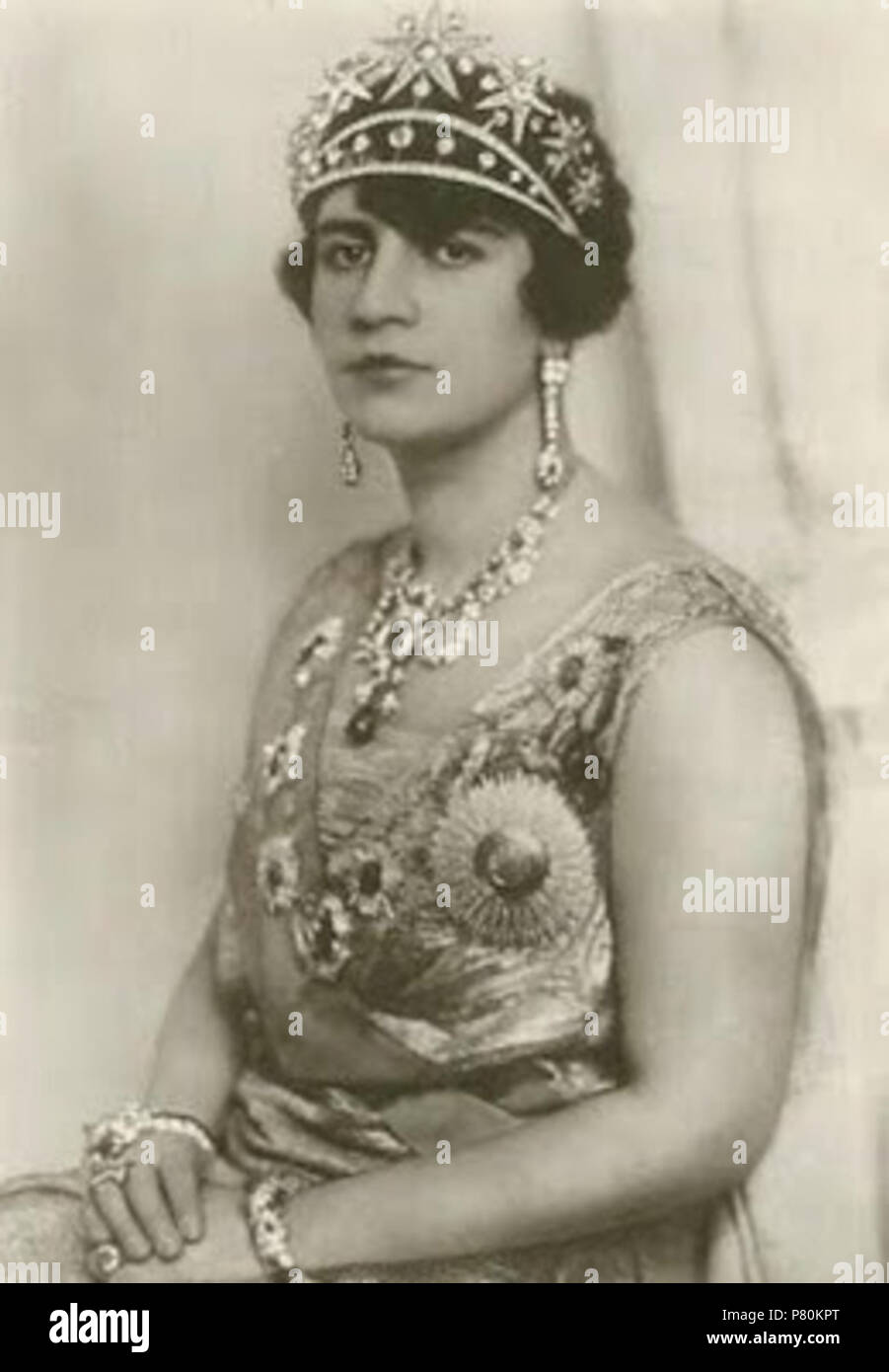 English: Queen Soraya of Afghanistan (born 1899, Damascus, died 1968 ...