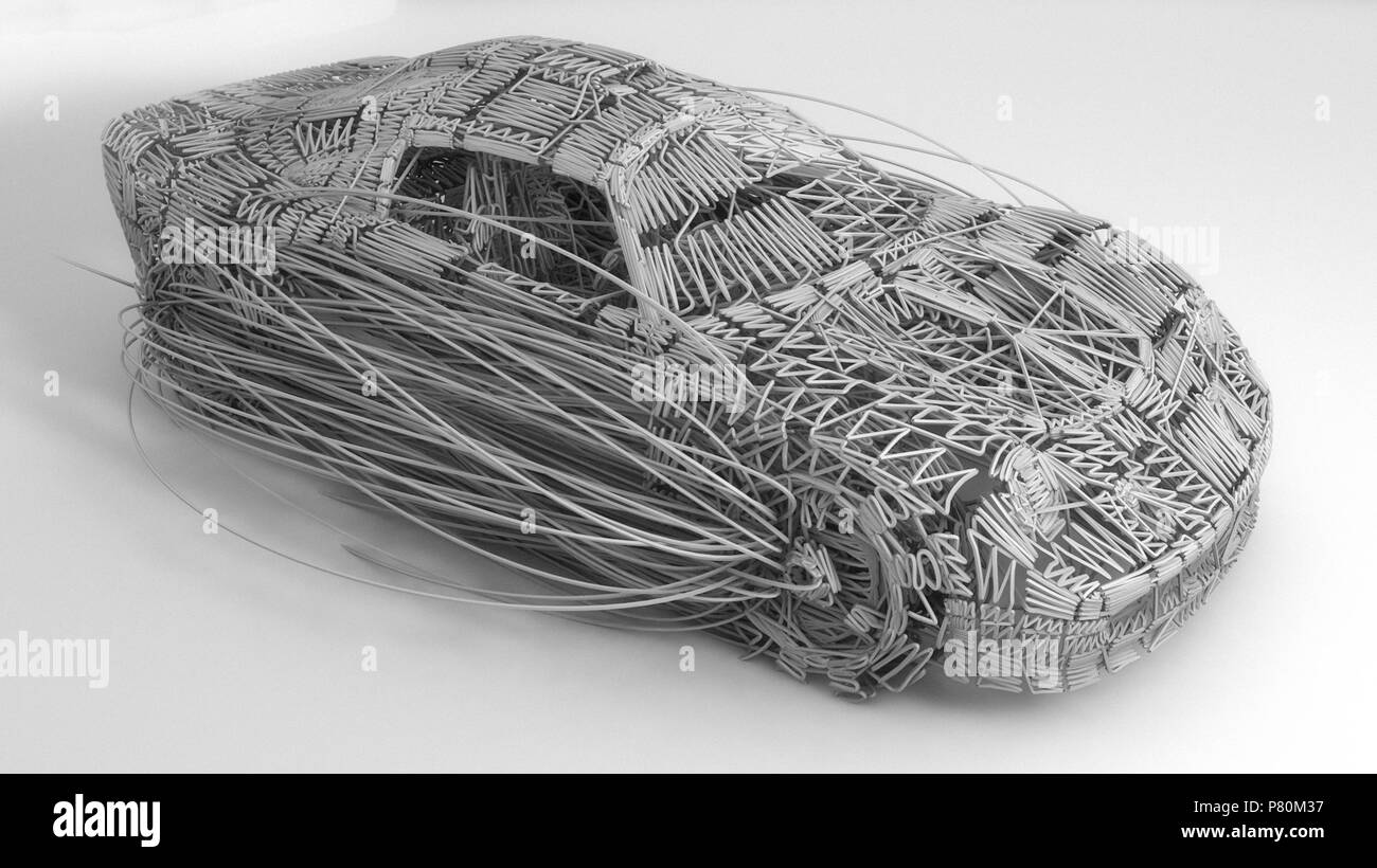 Car technical drawing hi-res stock photography and images - Alamy