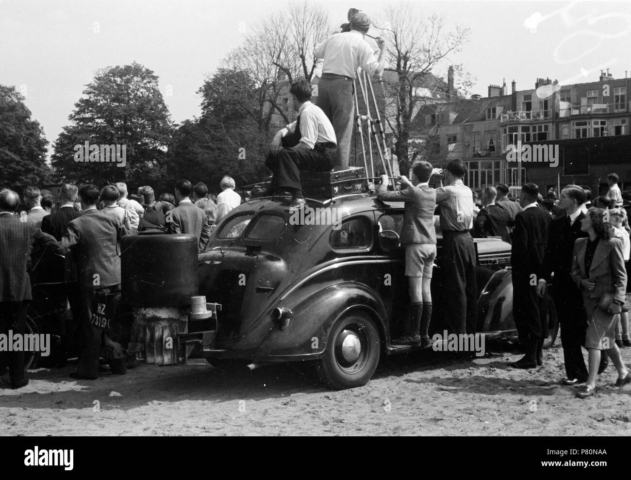 . Huizinga collectie manifest - NIOD - 217068. Nederlands: Foto uit de ...