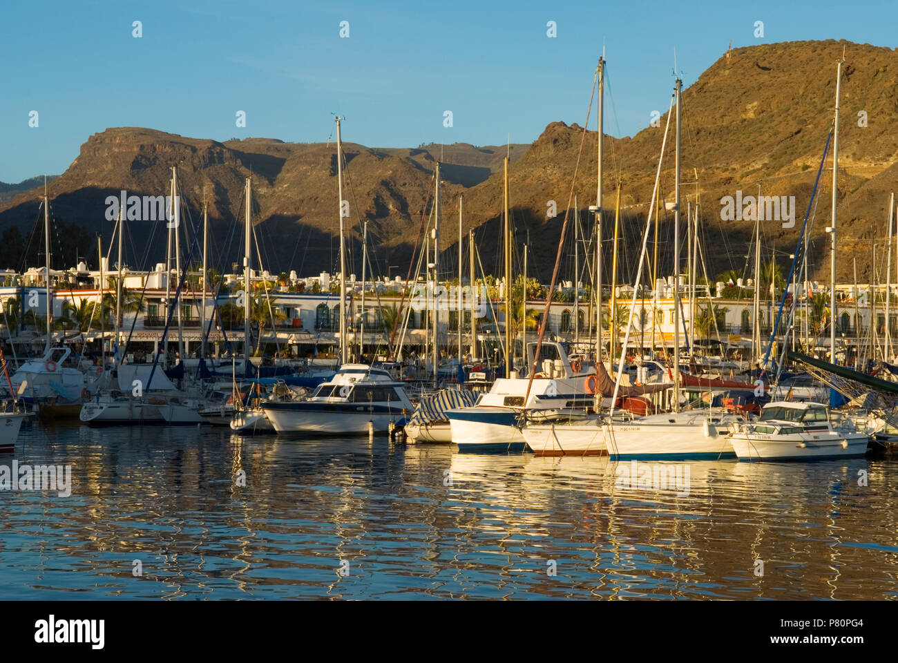 Marina de puerto de mogan hi-res stock photography and images - Alamy