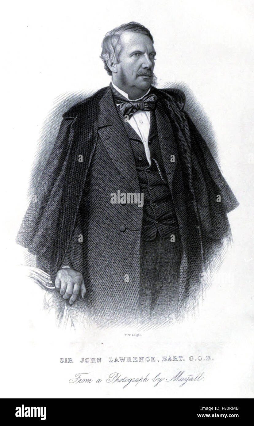 John laird mair lawrence 1st baron lawrence hi-res stock photography ...