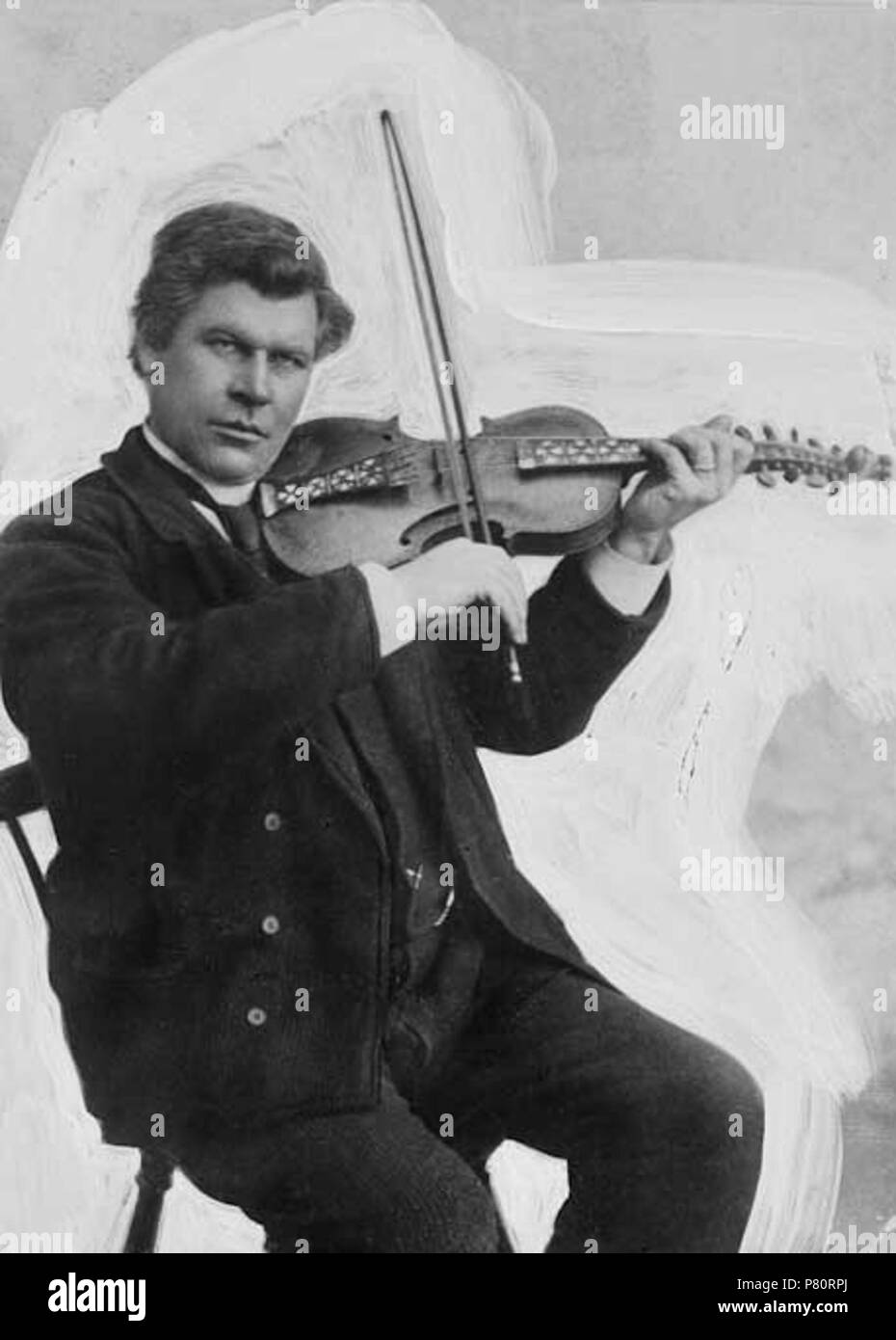 Fiddler and composer Black and White Stock Photos & Images - Alamy