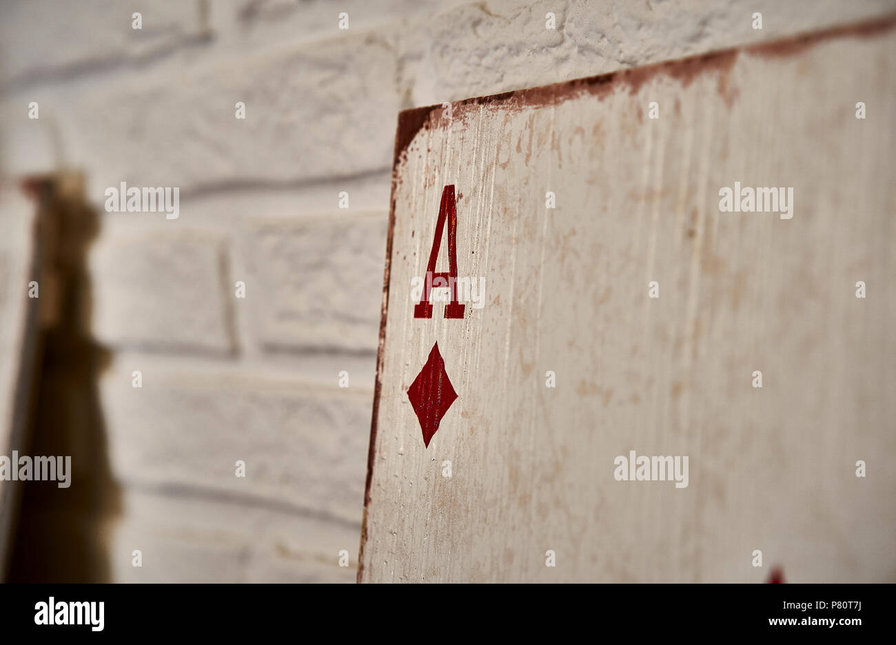 Four aces playing cards in hi-res stock photography and images - Alamy