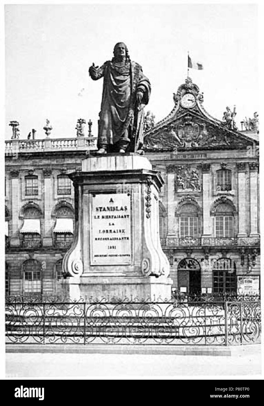 Français : Statue de Stanislaus I Leszczyski, place Stanislas à Nancy à ...