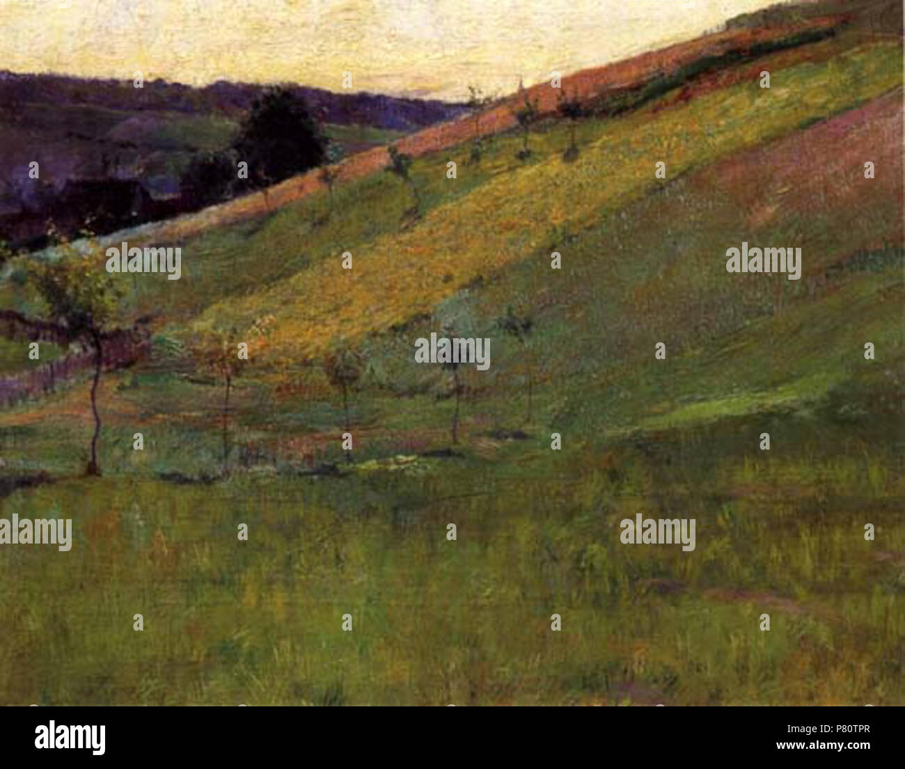 English: Giverny Hillside . between 1890 and 1891 173 Giverny Hillside ...