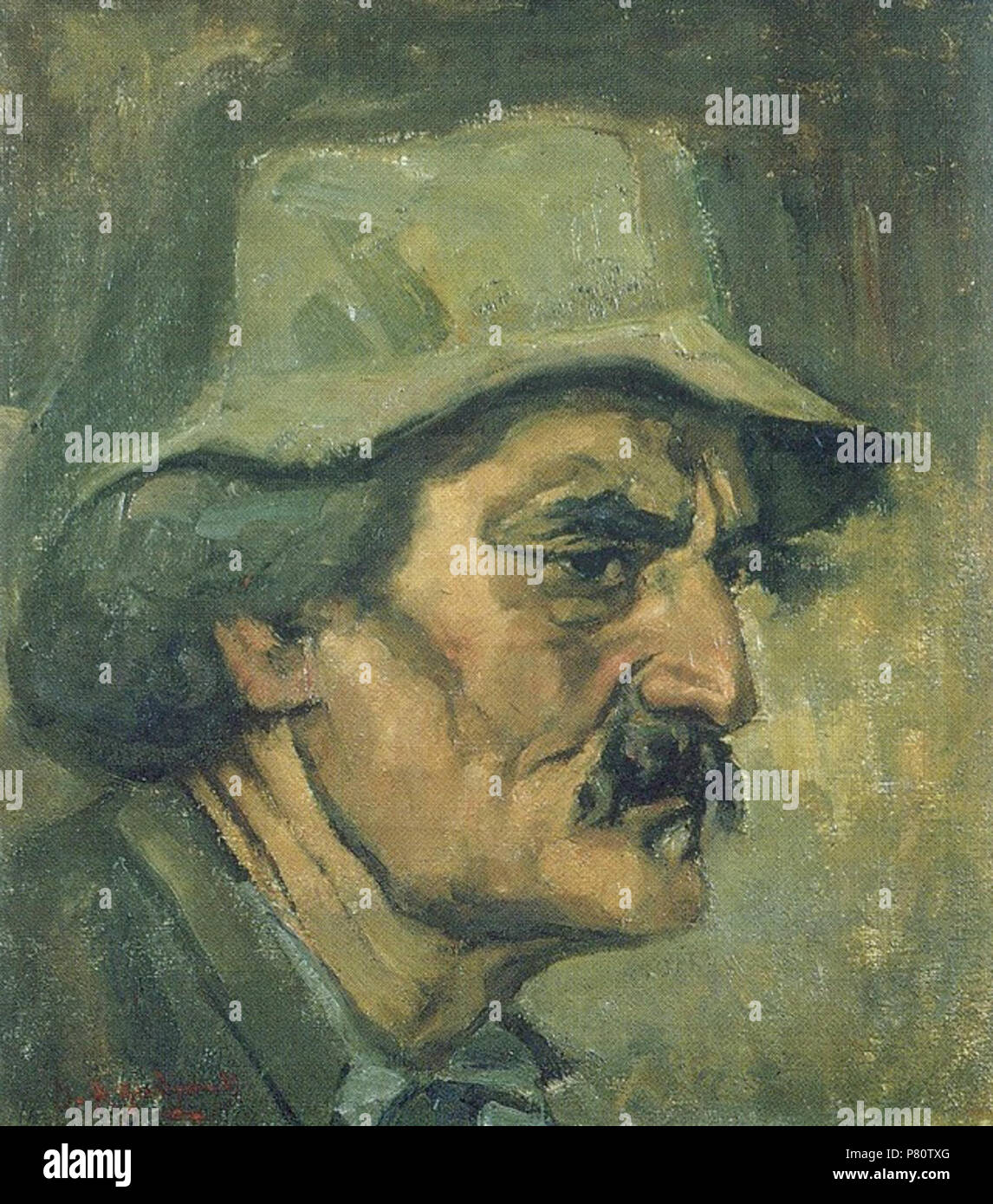 Stephan Aghajanyan, self-portrait . 1926 355 Stepan Aghajanian ...