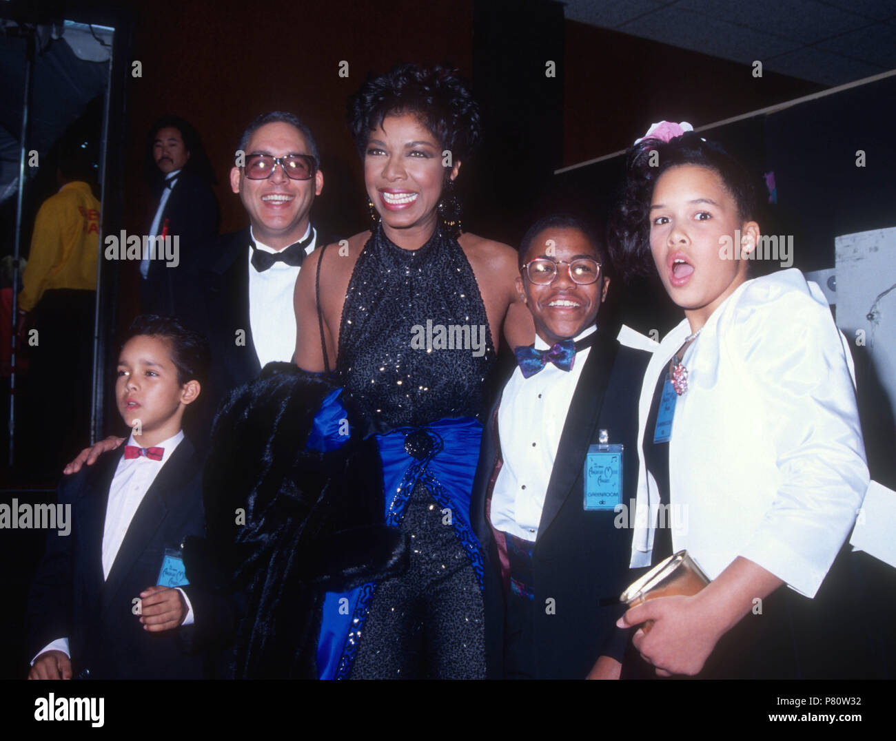 LOS ANGELES, CA - JANUARY 27: Singer Natalie Cole, husband Andre ...