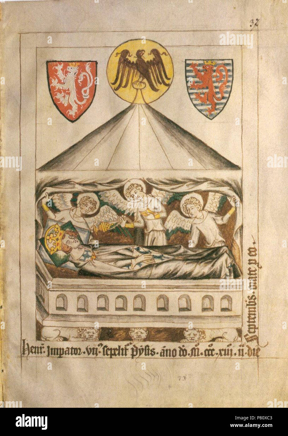 N/A. N/A 374 Tod Heinrichs VII Stock Photo - Alamy