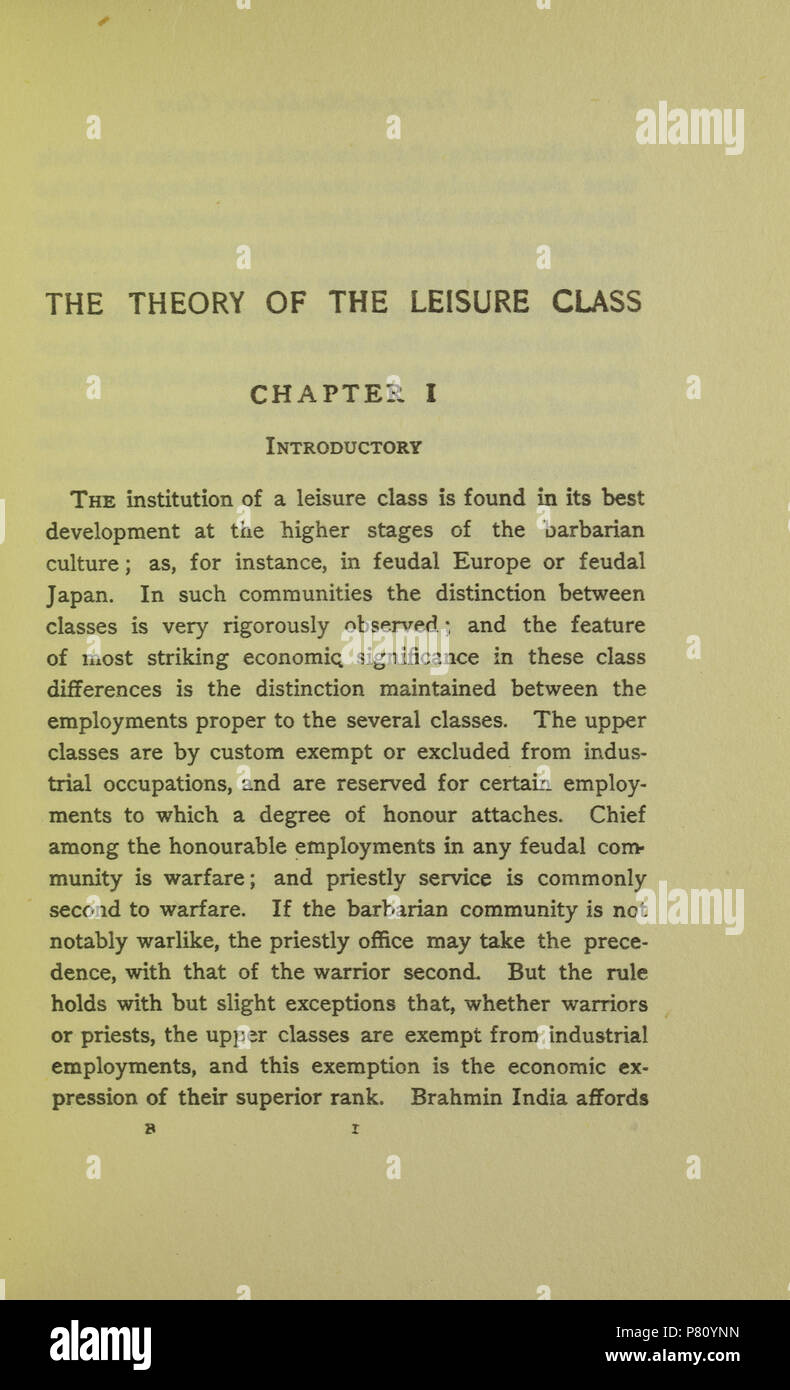 Veblen hi-res stock photography and images - Alamy