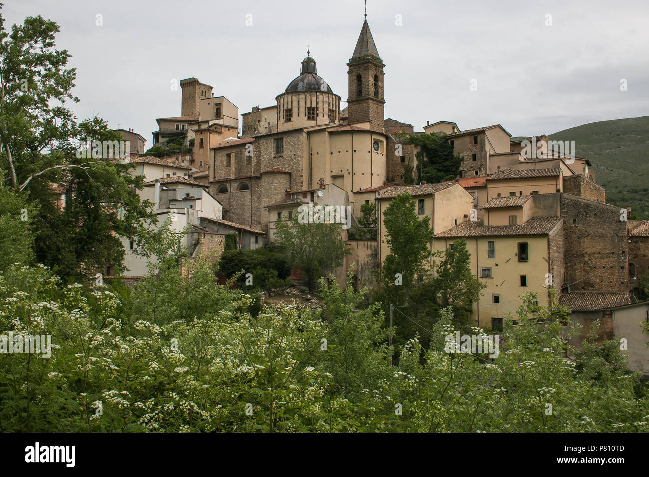 Medieval village of Cocullo in Abruzzo, Italy Stock Photo - Alamy