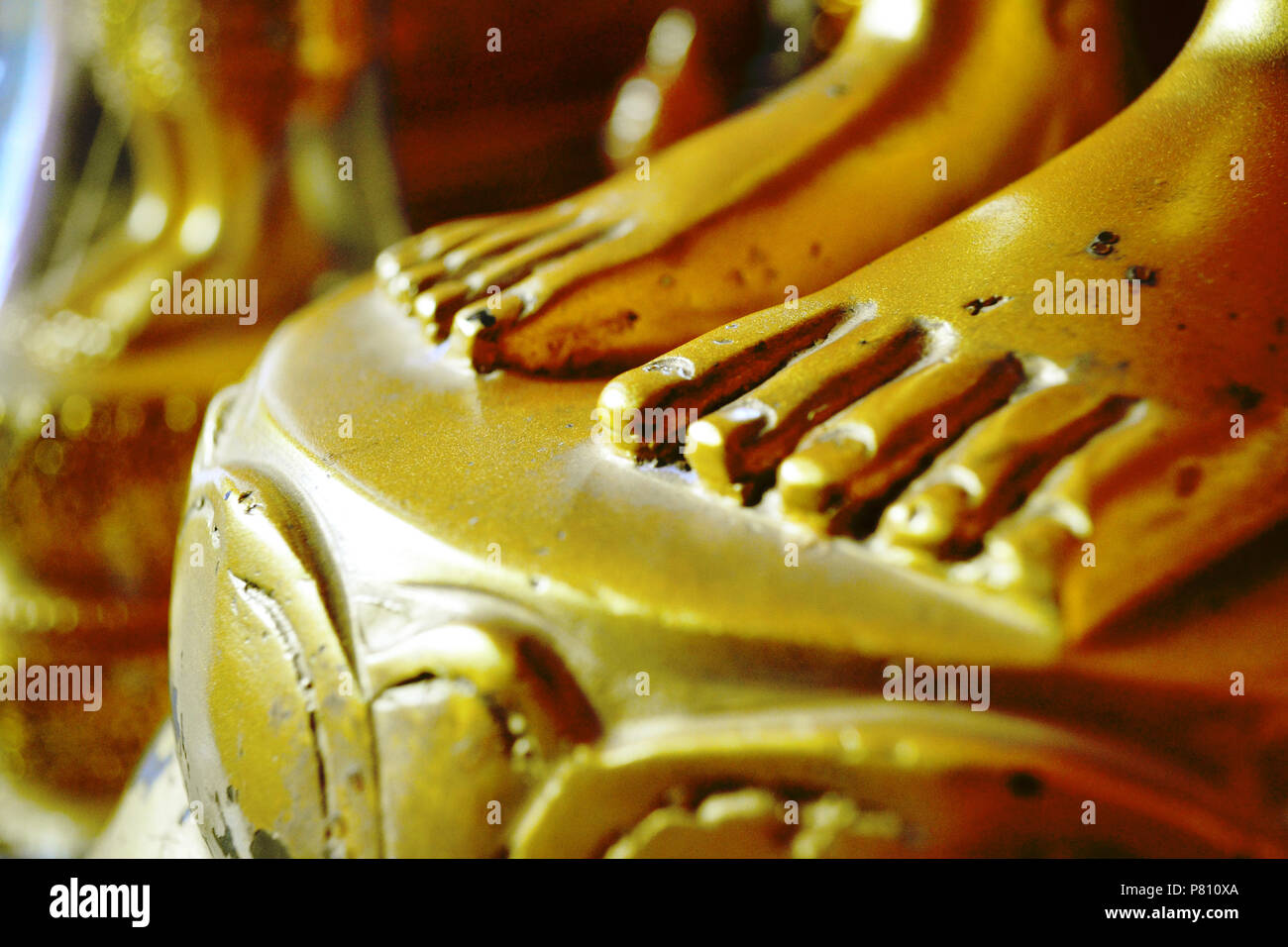 Golden foot hi-res stock photography and images - Alamy