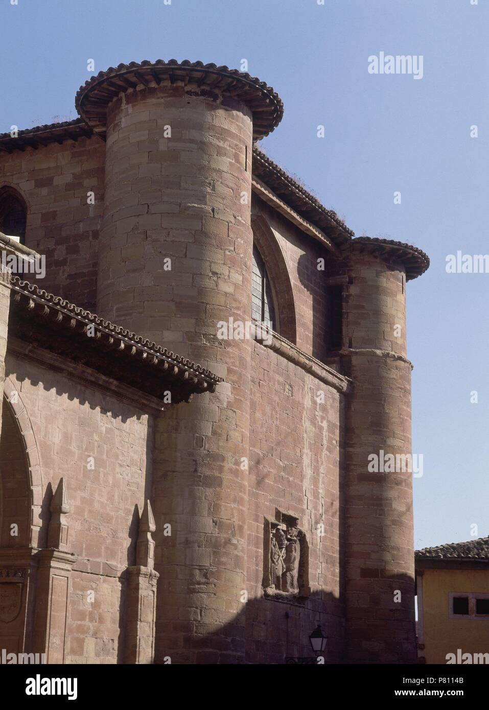 Monasterio de santa maria la real de najera hi-res stock photography ...