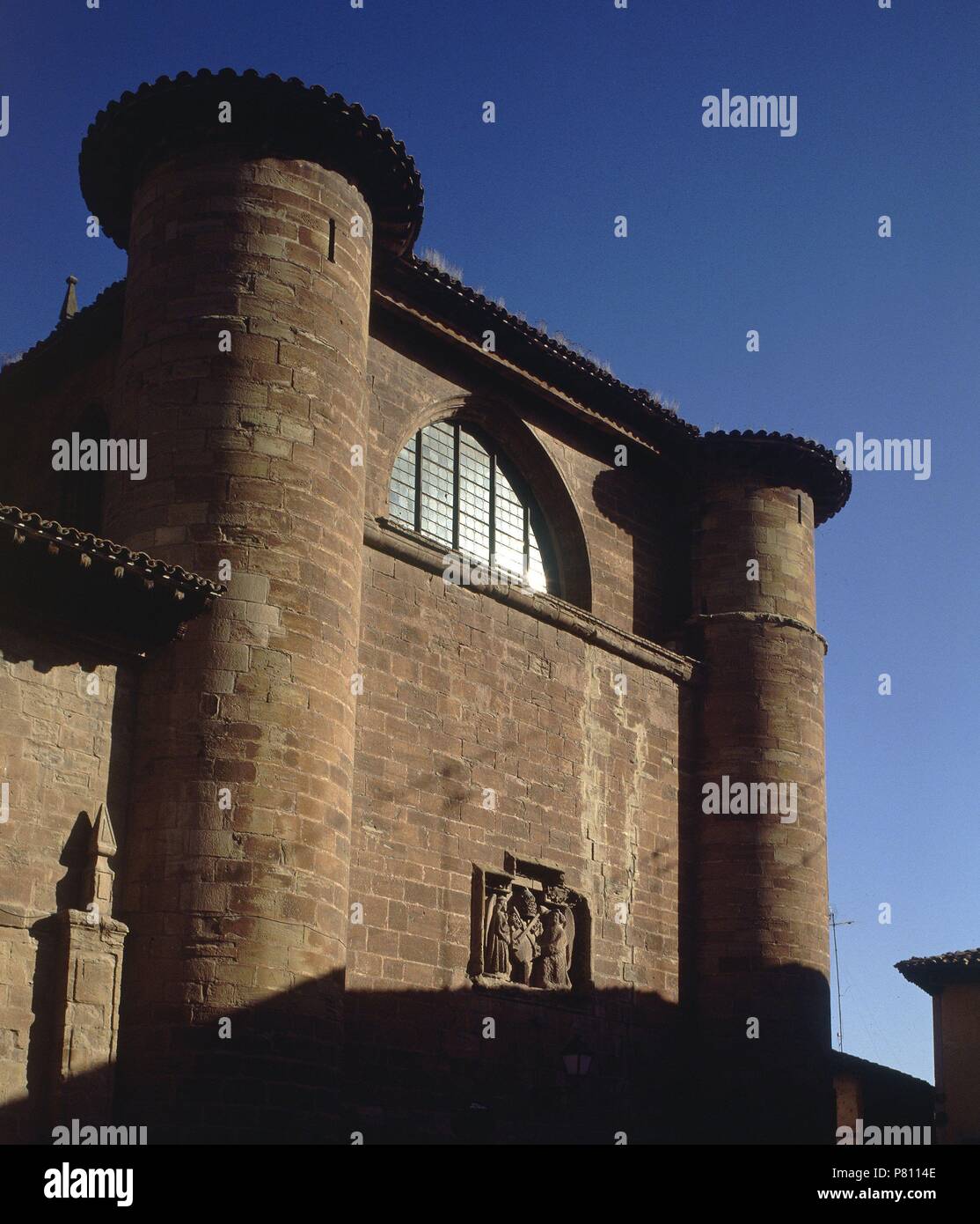 Monasterio de santa maria la real de najera hi-res stock photography ...