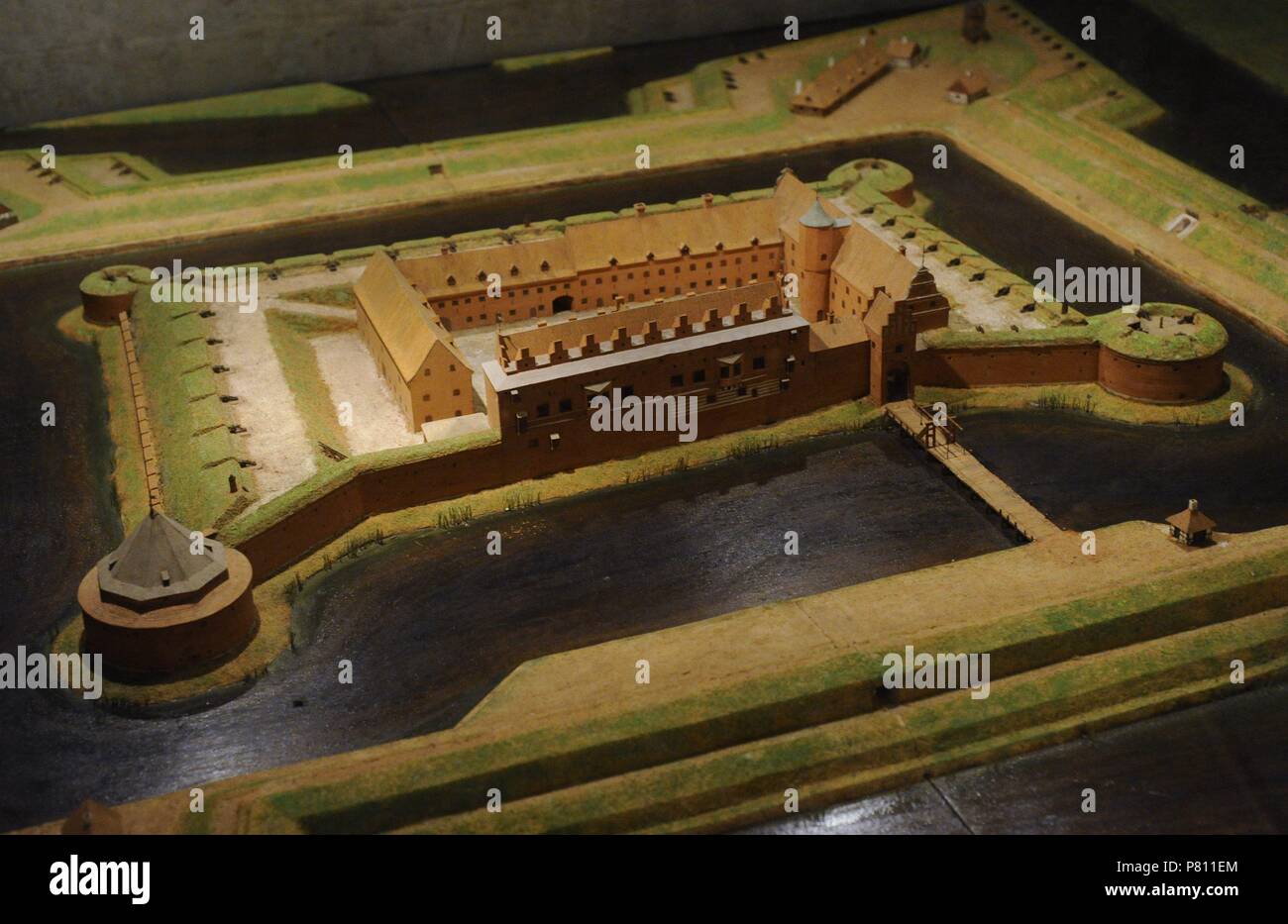 Malmo as depicted in drawing done by Erik Dahlberg after the Swedish ...