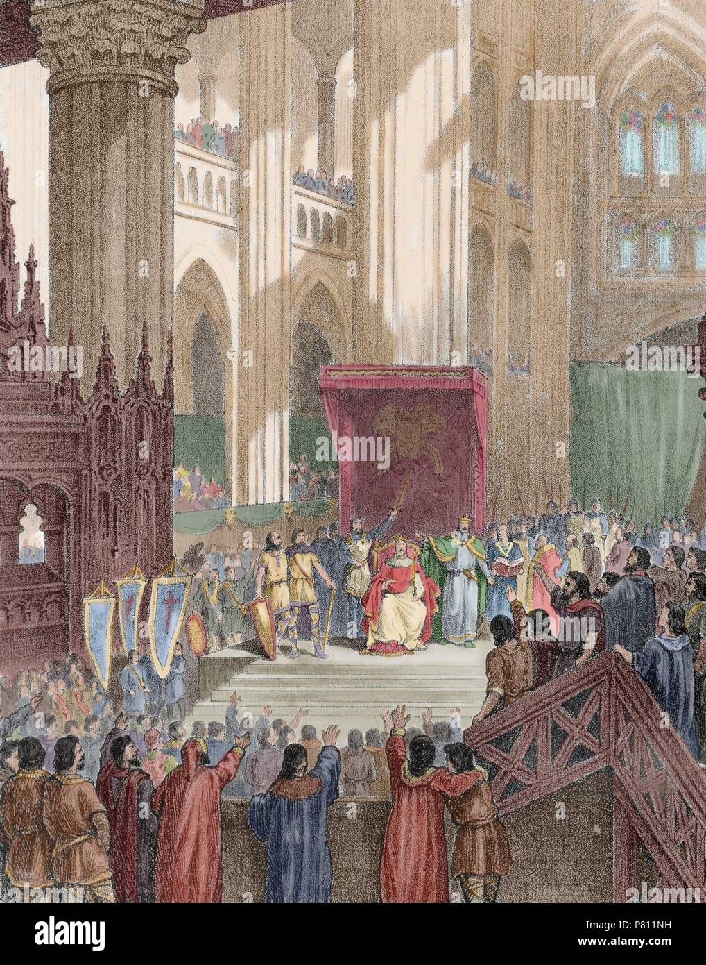 Erwig (after 642Ð687?). King of the Visigoths in Hispania (680Ð687 ...