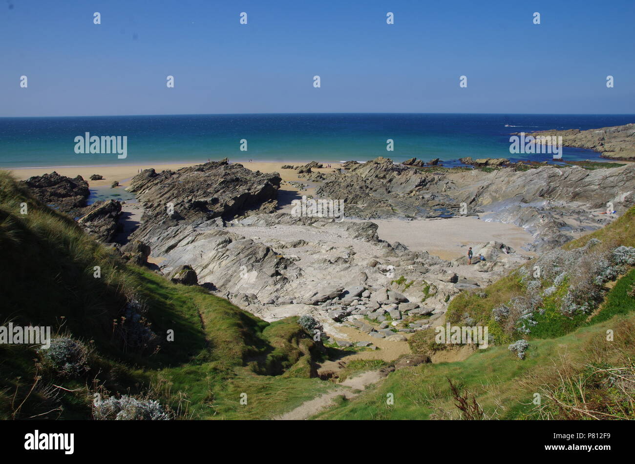 South west coast path. John o' groats (Duncansby head) to lands end ...