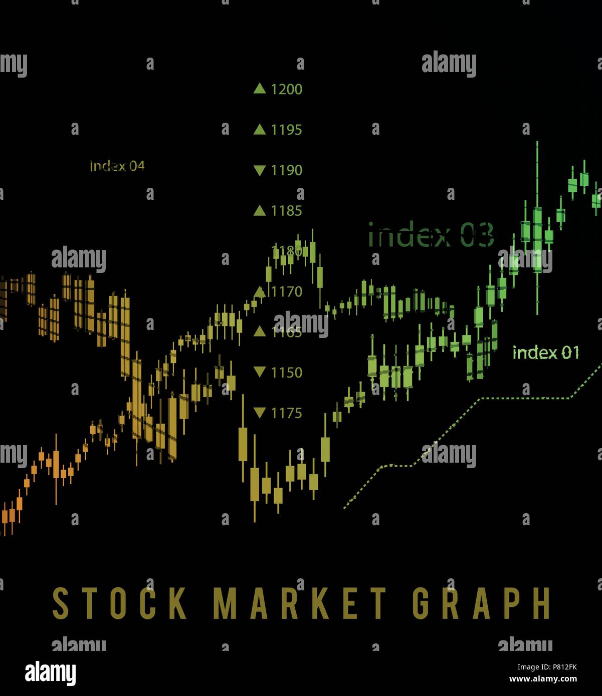 The schedule for changing the stock market graph in a positive ...