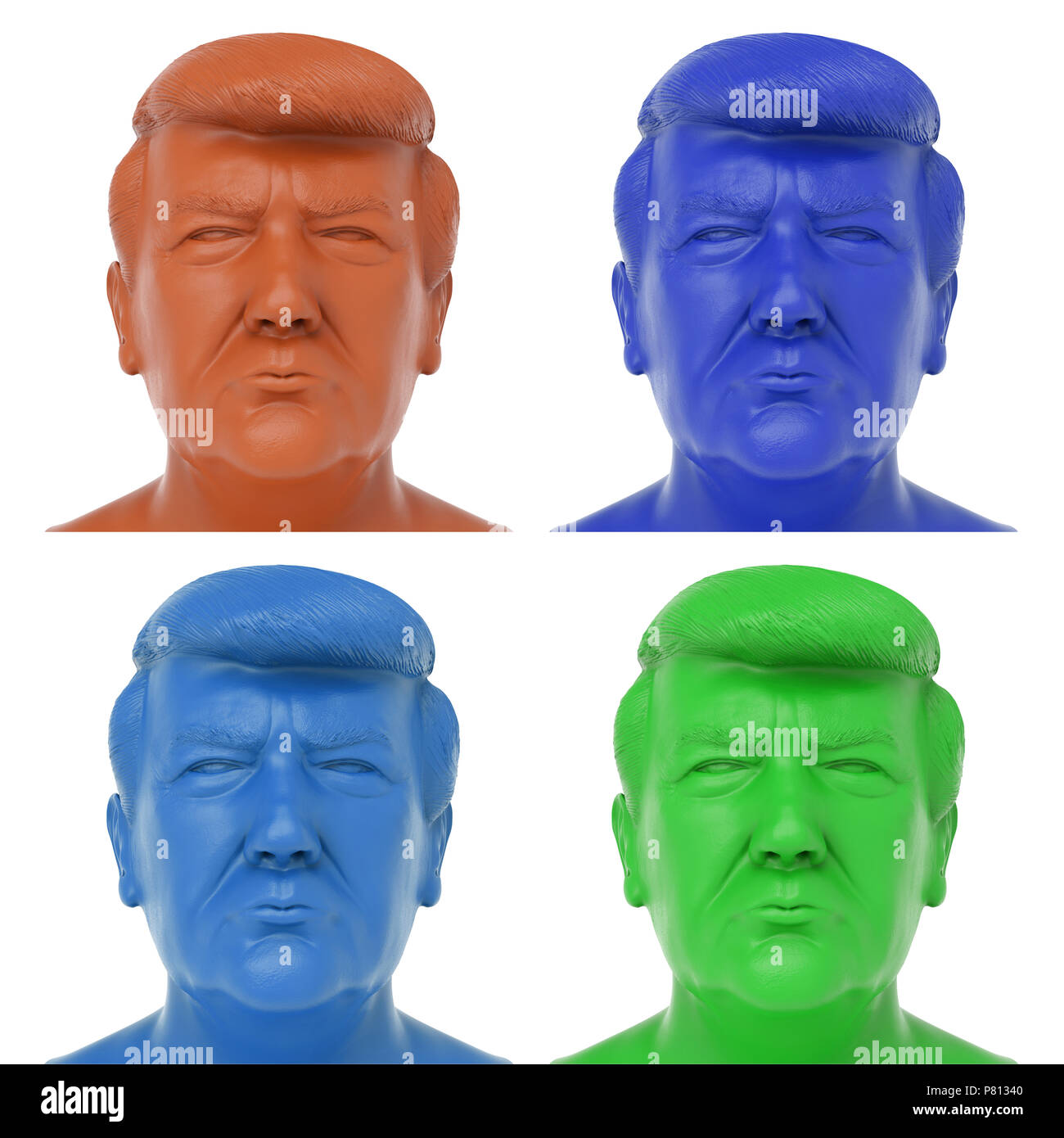 Donald Trump Hair Cut Out Stock Images & Pictures - Alamy