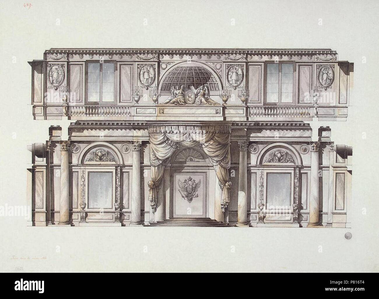 The hall of st george the hermitage hi-res stock photography and images ...