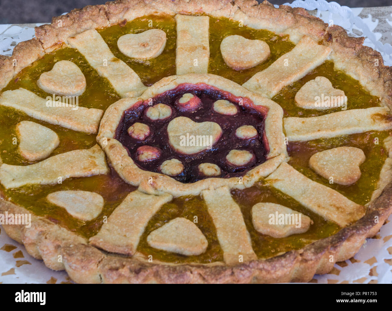 Different pie ingredients hi-res stock photography and images - Alamy