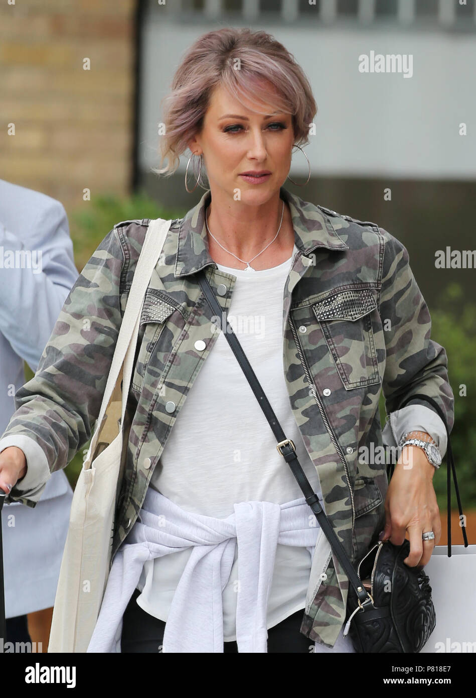 Faye Tozer outside ITV Studios Featuring: Faye Tozer Where: London ...