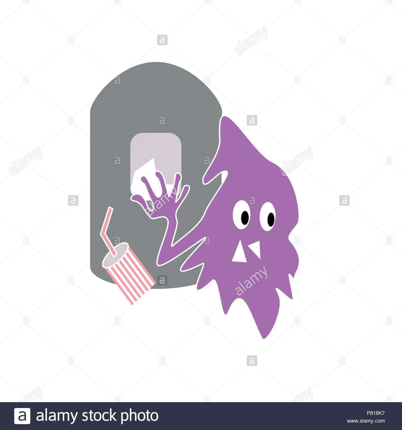 Cartoon Garbage High Resolution Stock Photography and Images - Alamy