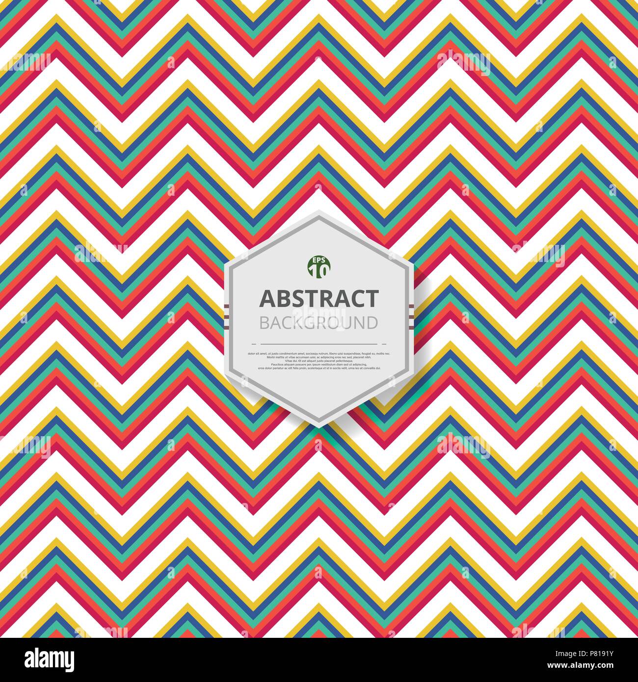 Zigzag wallpaper hi-res stock photography and images - Alamy