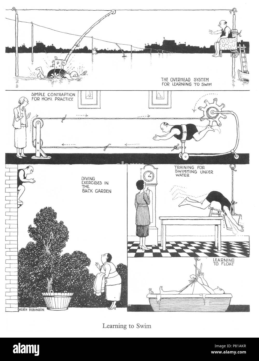 William heath robinson hi-res stock photography and images - Alamy