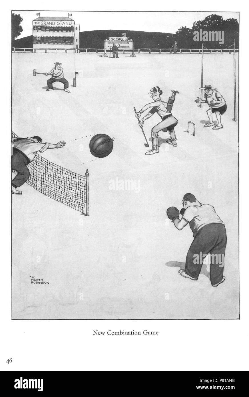 William heath robinson inventions hi-res stock photography and images ...