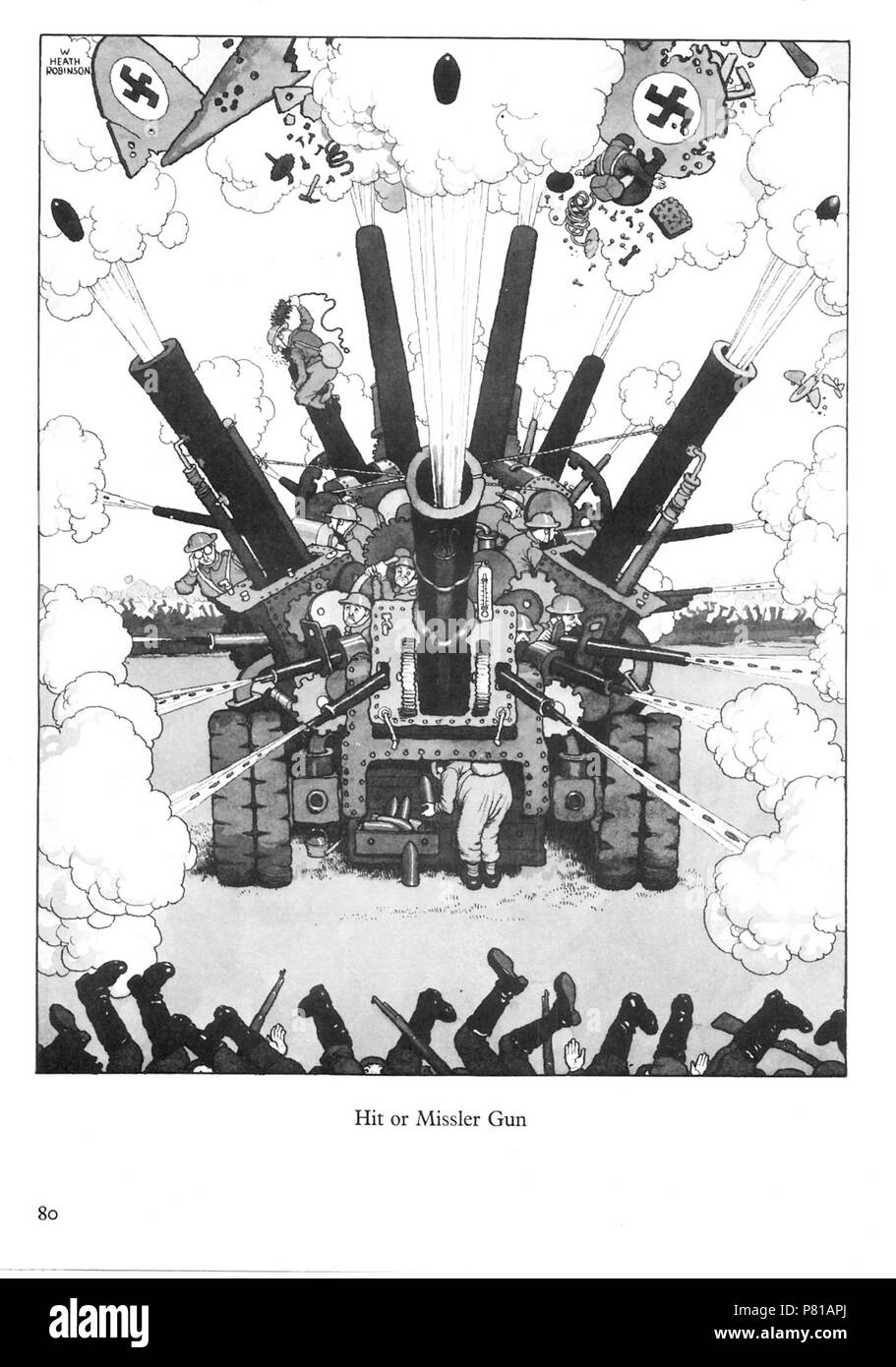 401 William Heath Robinson Inventions - Page 080 Stock Photo - Alamy