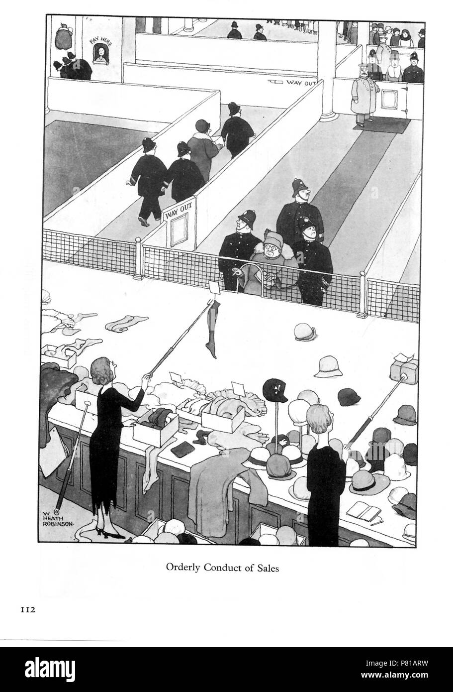 William heath robinson hi-res stock photography and images - Alamy