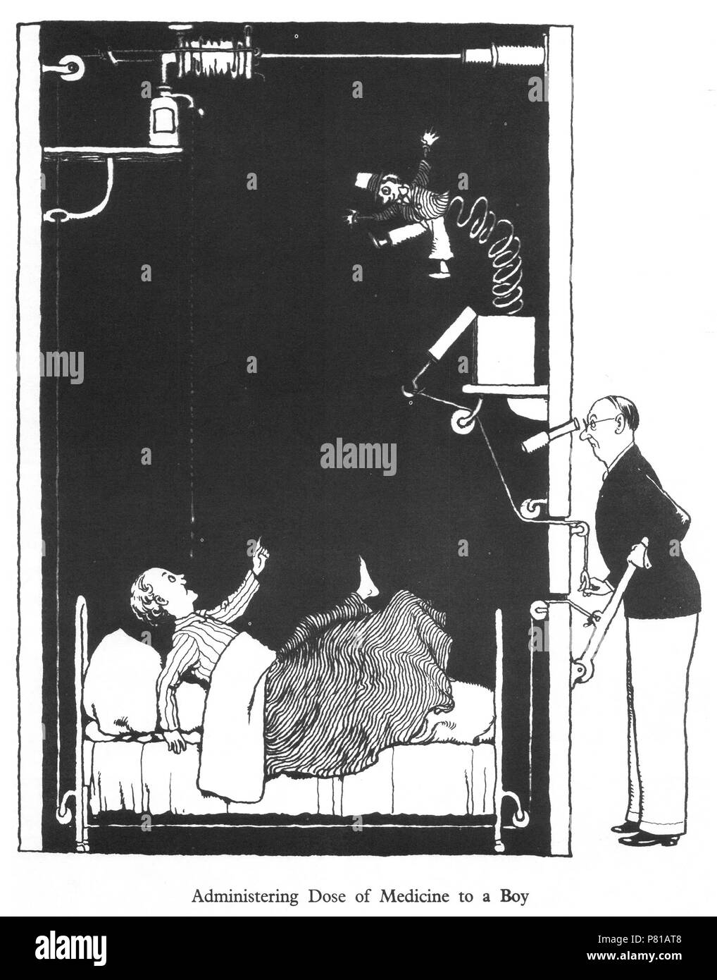 William heath robinson inventions hi-res stock photography and images ...