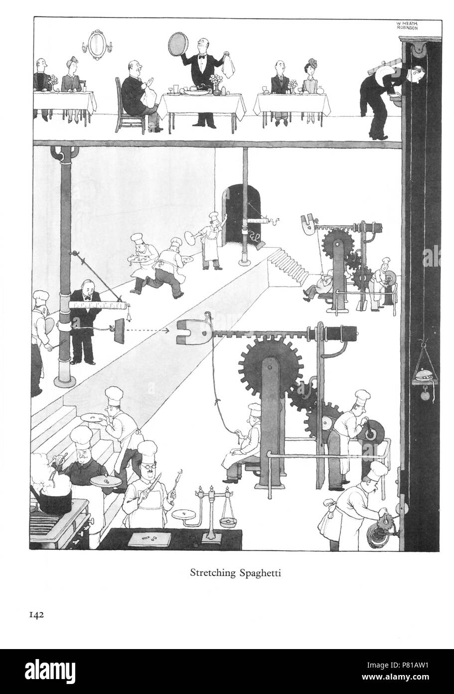 William heath robinson hi-res stock photography and images - Alamy