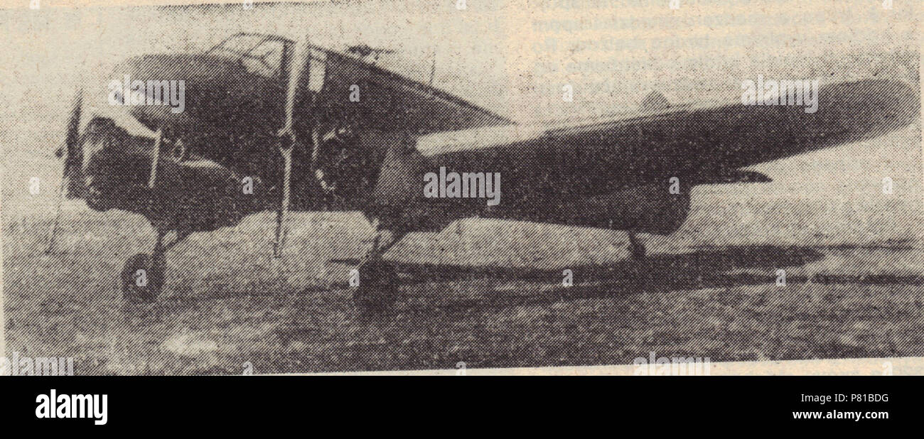 N/A. N/A 407 Yakovlev Yak-6 Stock Photo - Alamy