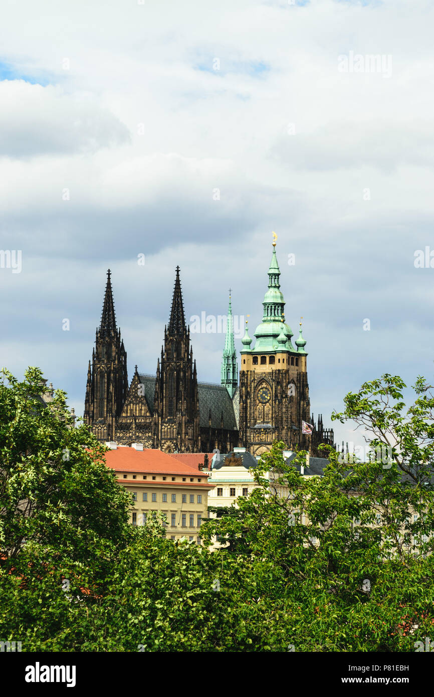 Beautiful cathedral in prag hi-res stock photography and images - Alamy