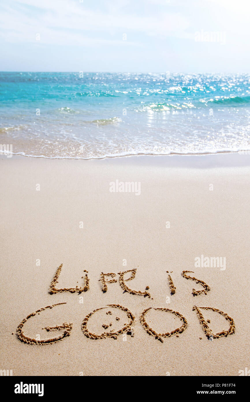 Life is good hi-res stock photography and images - Alamy