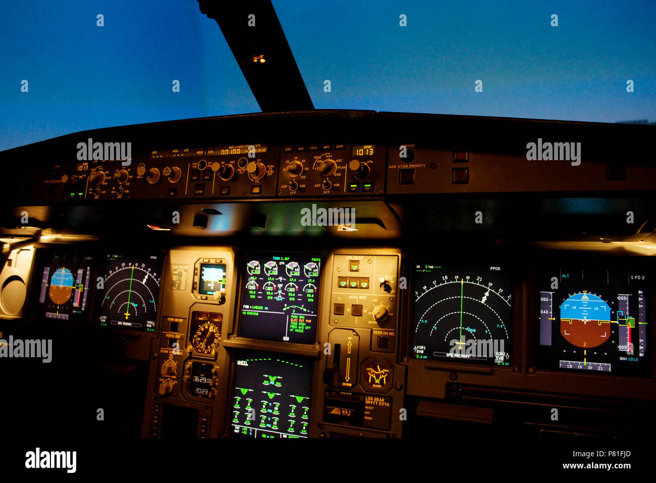 Navigation control room in airport hi-res stock photography and images ...