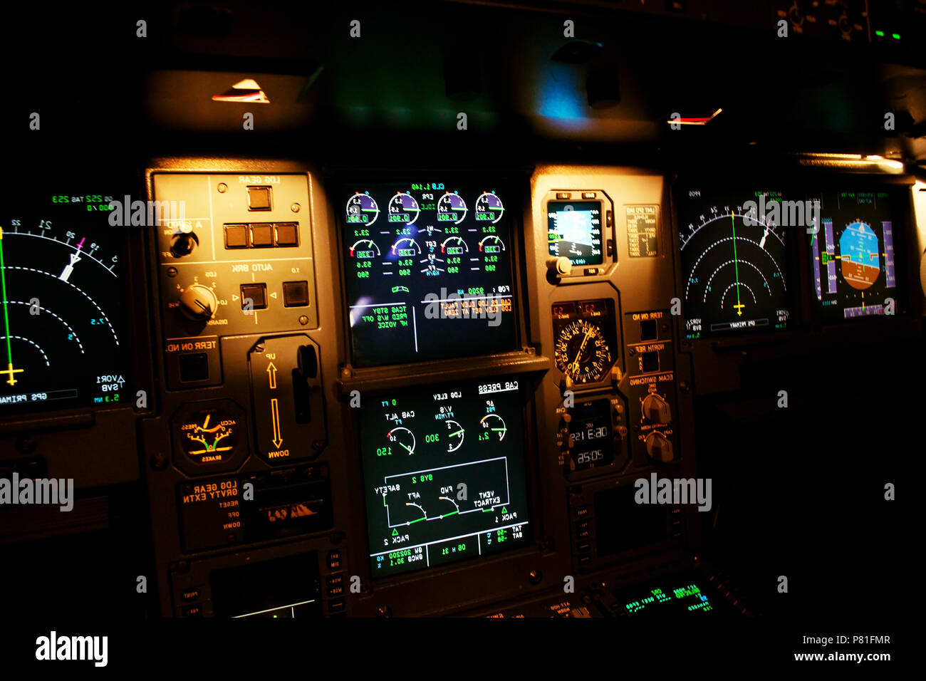 Inside flying control room hi-res stock photography and images - Alamy