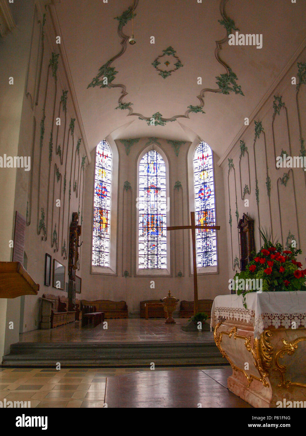 Lindau churches photos organs painted ceilings artist cathedral tour ...