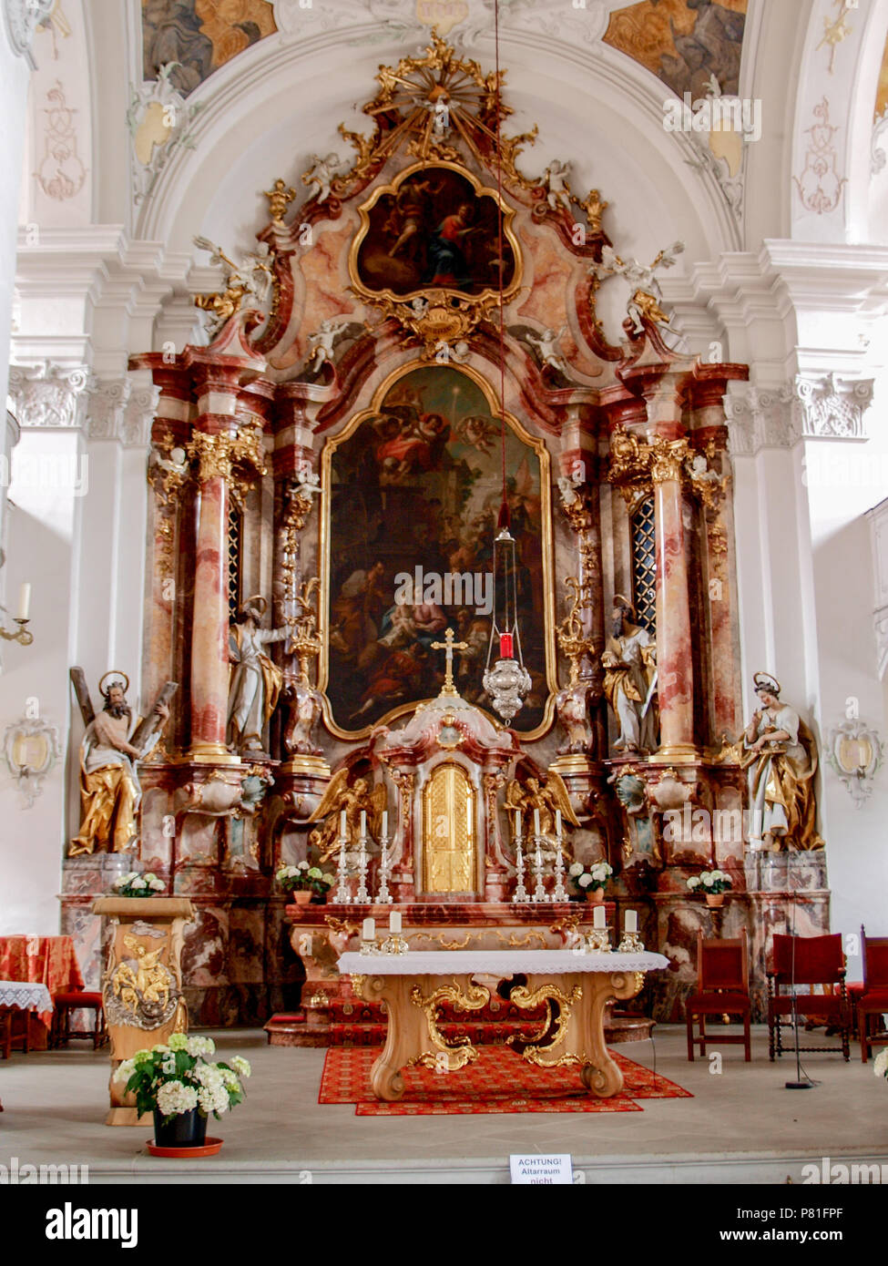 Lindau churches photos organs painted ceilings artist cathedral tour ...