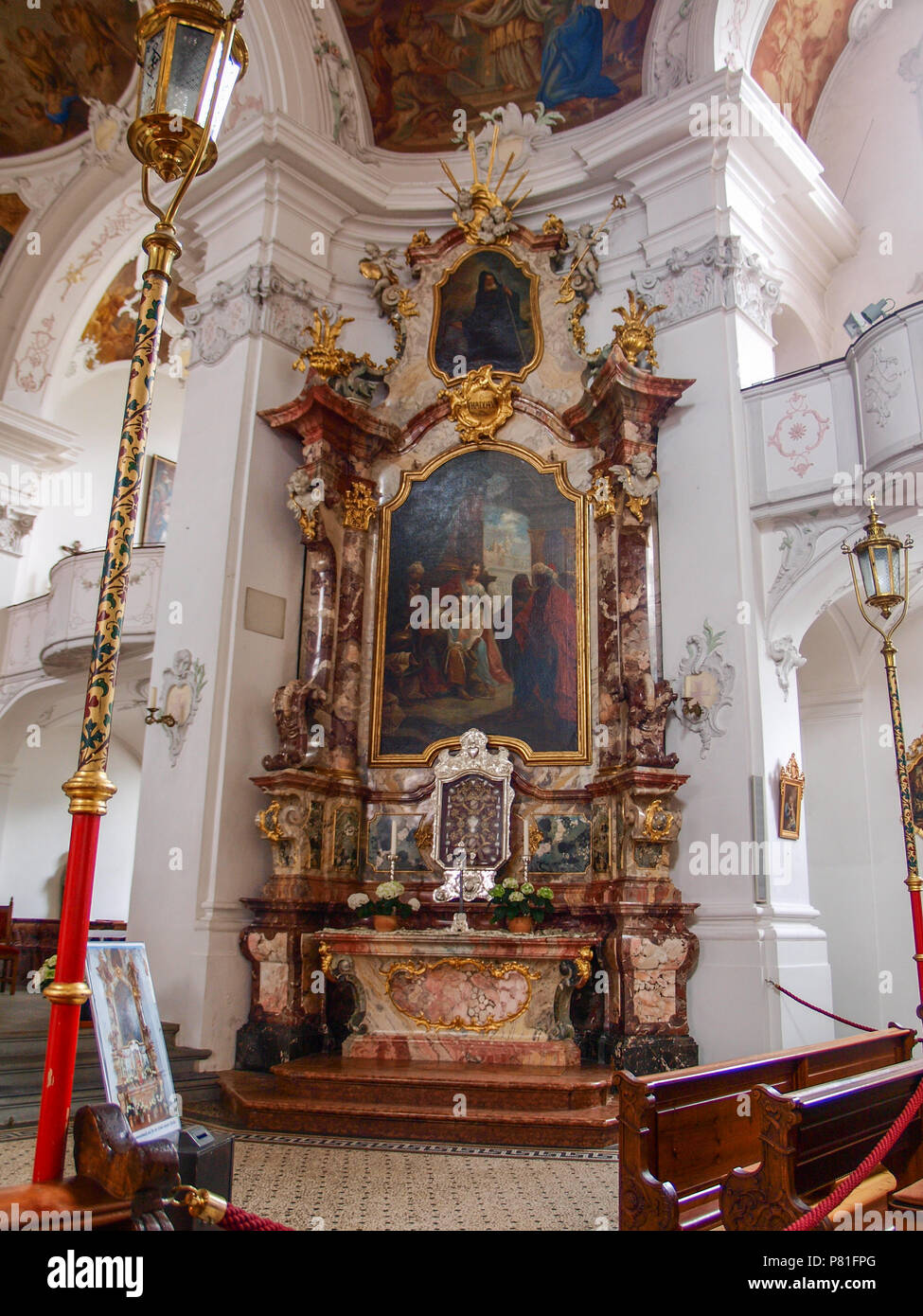 Lindau churches photos organs painted ceilings artist cathedral tour ...