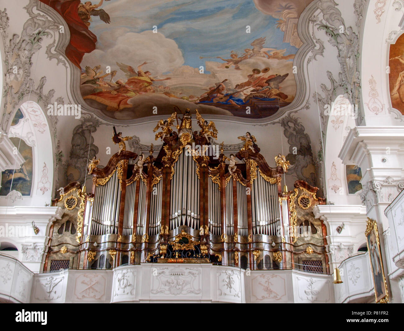 Lindau churches photos organs painted ceilings artist cathedral tour ...
