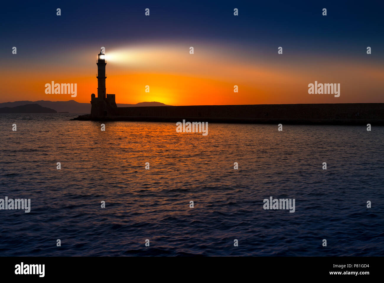 Chania, Crete island, Greece Stock Photo - Alamy