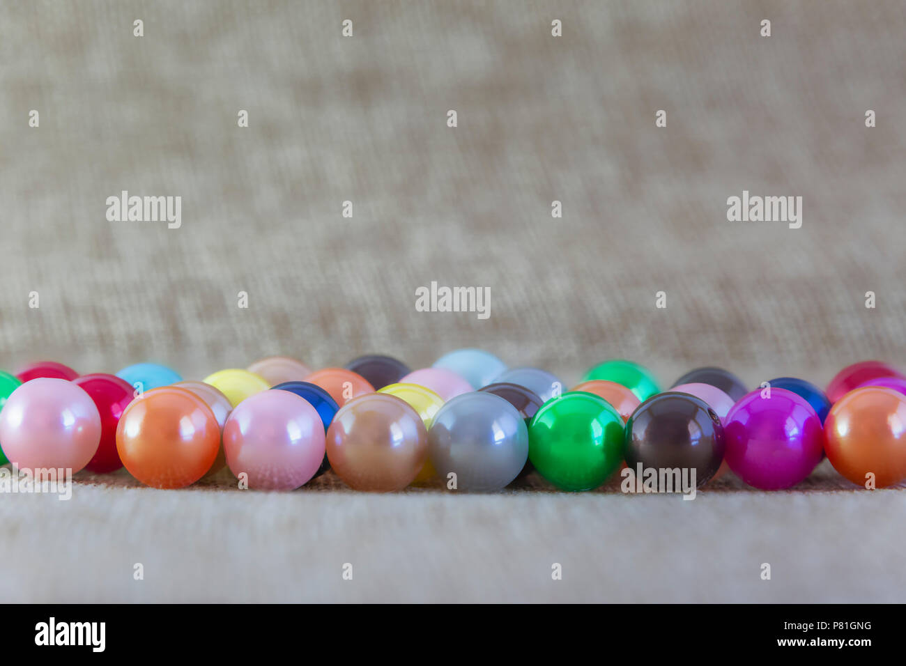 Abstract multicolored spheres motion background hi-res stock ...