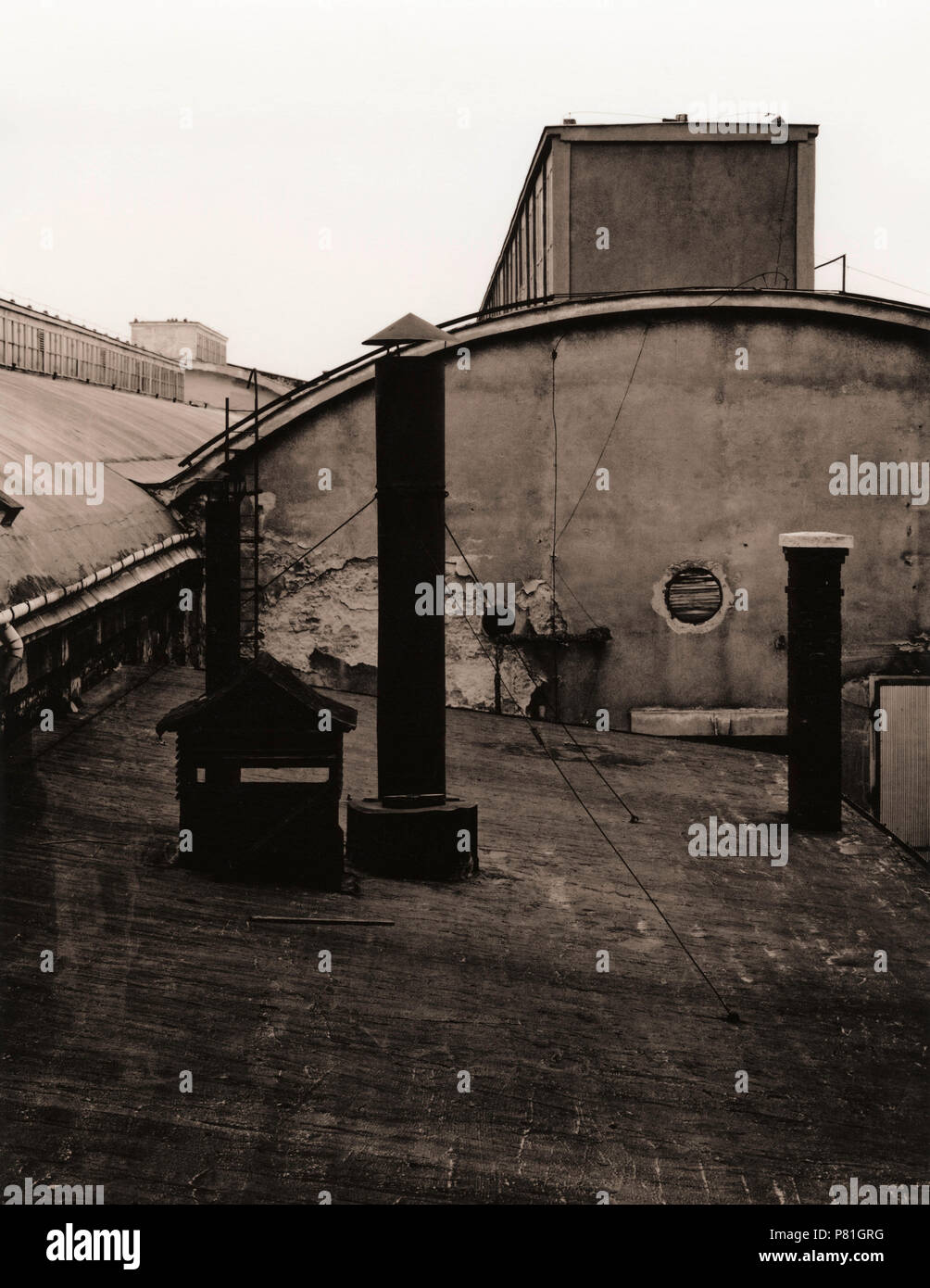 Old factory in black white hi-res stock photography and images - Alamy