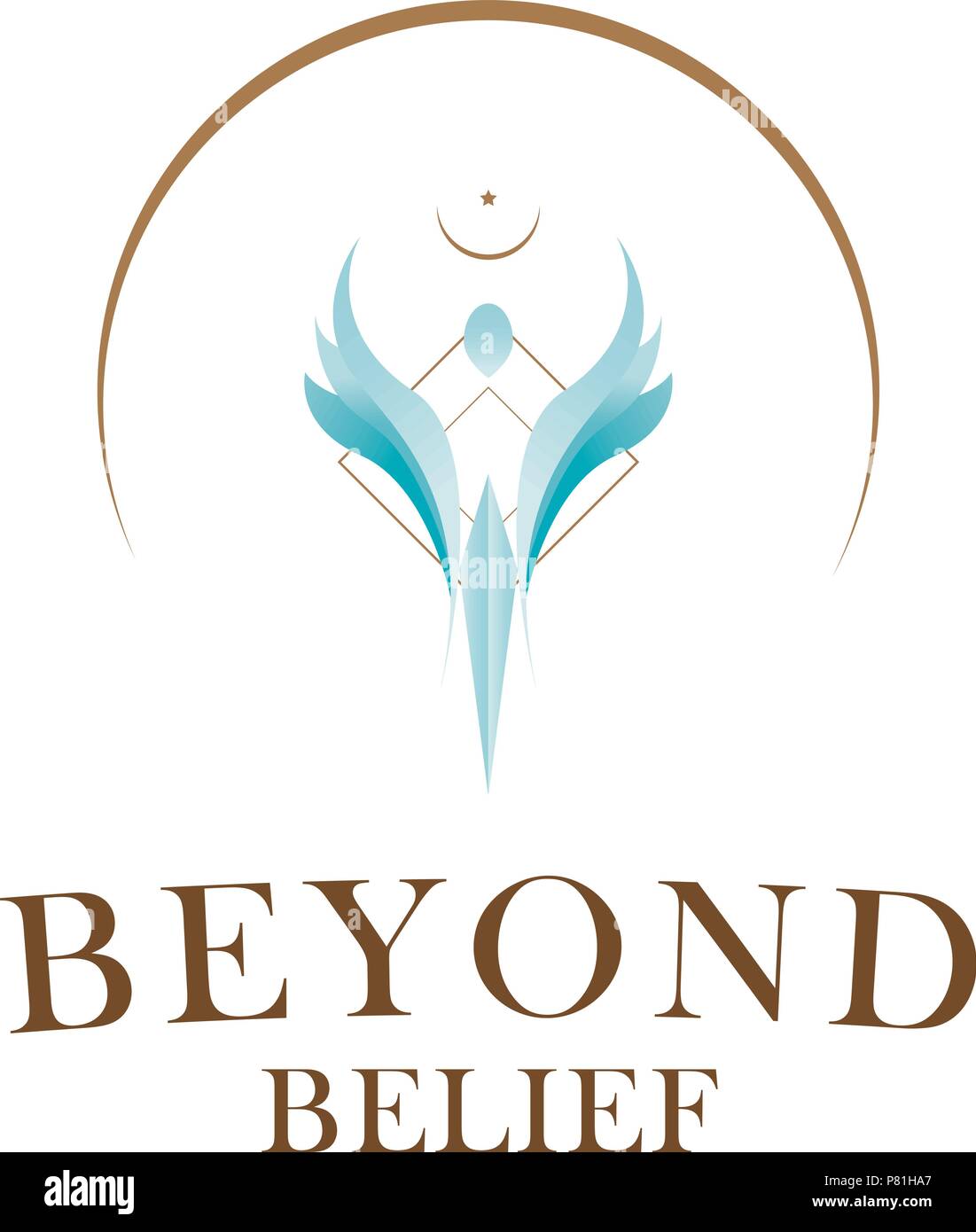 Angel vector logo Stock Vector Image & Art - Alamy