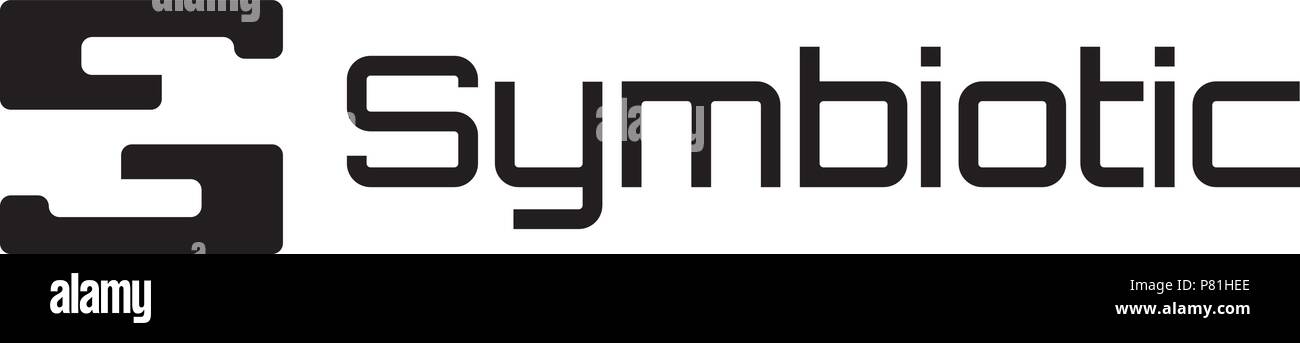 Symbiotic vector logo Stock Vector Image & Art - Alamy