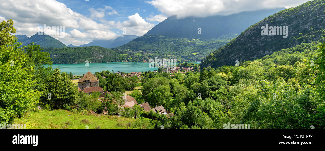 Duingt village hi-res stock photography and images - Alamy