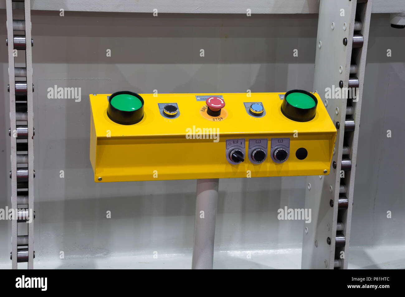 Two push buttons hi-res stock photography and images - Alamy